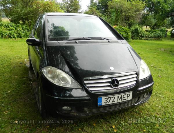Black Mercedes-Benz A-Class 2005 in Valga, with an engine capacity of 1.70 L and mileage of 300 thousand km for 499 €, photo 1 on AUTOMOTO.COM.LV