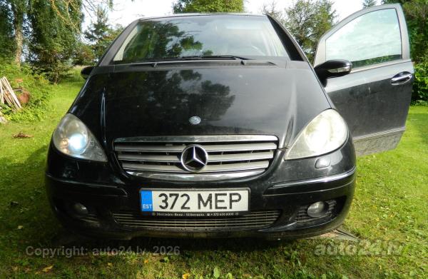 Black Mercedes-Benz A-Class 2005 in Valga, with an engine capacity of 1.70 L and mileage of 300 thousand km for 499 €, photo 4 on AUTOMOTO.COM.LV