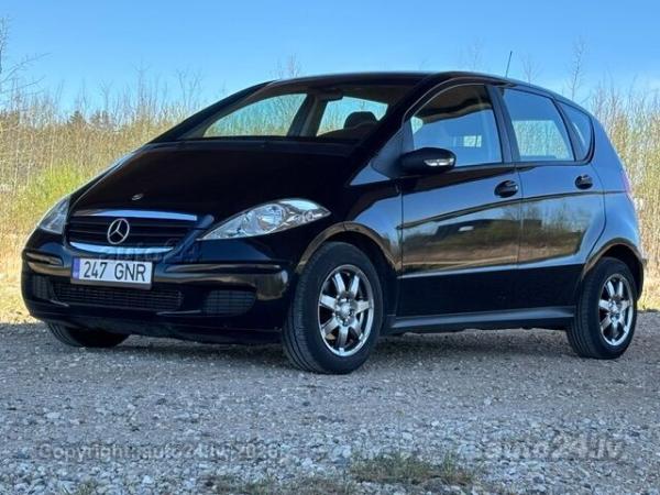 Black Mercedes-Benz A-Class 2006 in Tartu, with an engine capacity of 2.00 L and mileage of 186 thousand km for 2990 €, photo 1 on AUTOMOTO.COM.LV