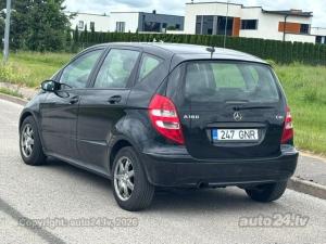 Black Mercedes-Benz A-Class 2006 in Tartu, with an engine capacity of 2.00 L and mileage of 186 thousand km for 2190 €, photo 5 on AUTOMOTO.COM.LV