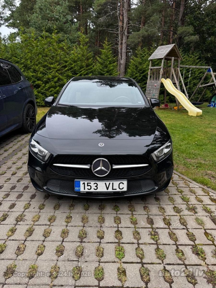 Melns Mercedes-Benz A-Class 2018 Tallina, ar dzinēja tilpumu 1.50 L un nobraukumu 95 tūkst. km par 15000 €, foto 1 vietnē AUTOMOTO.COM.LV