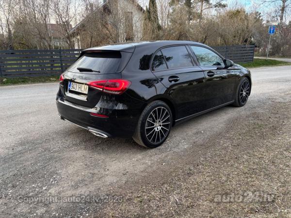 Black Mercedes-Benz A-Class 2019 in Tallinn, with an engine capacity of 1.50 L and mileage of 207 thousand km for 15999 €, photo 5 on AUTOMOTO.COM.LV