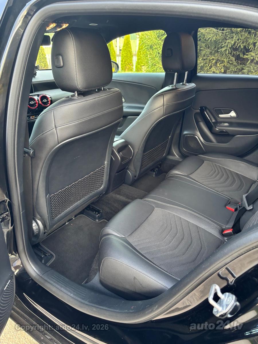 Black Mercedes-Benz A-Class 2019 in Tallinn, with an engine capacity of 1.50 L and mileage of 207 thousand km for 15999 €, photo 12 on AUTOMOTO.COM.LV