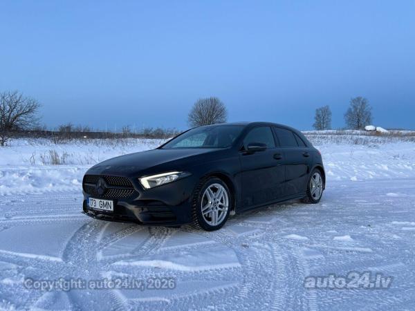 Black Mercedes-Benz A-Class 2022 in Tallinn, with an engine capacity of 2.00 L and mileage of 113 thousand km for 26900 €, photo 2 on AUTOMOTO.COM.LV
