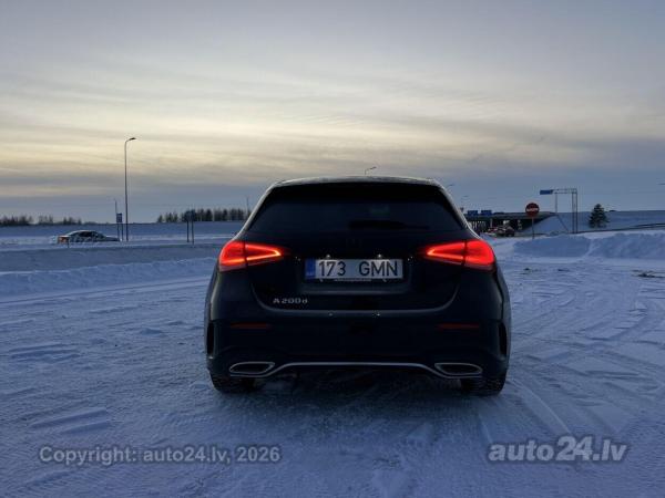 Black Mercedes-Benz A-Class 2022 in Tallinn, with an engine capacity of 2.00 L and mileage of 113 thousand km for 26900 €, photo 8 on AUTOMOTO.COM.LV