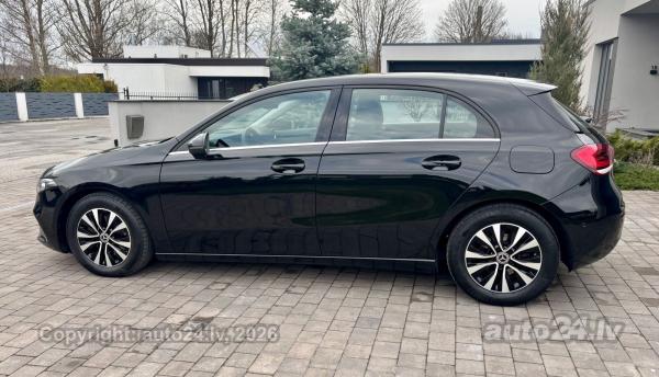 Black Mercedes-Benz A-Class 2023 in Parnu, with an engine capacity of 2.00 L and mileage of 108 thousand km for 19990 €, photo 3 on AUTOMOTO.COM.LV