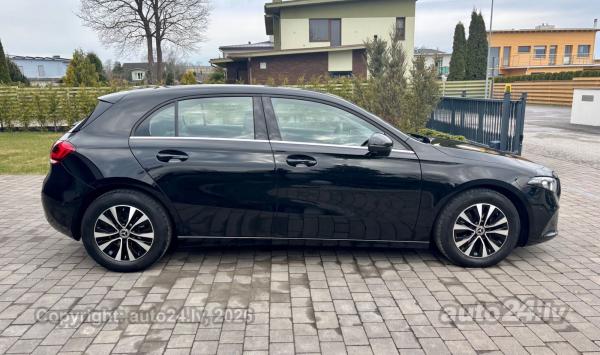 Black Mercedes-Benz A-Class 2023 in Parnu, with an engine capacity of 2.00 L and mileage of 108 thousand km for 19990 €, photo 4 on AUTOMOTO.COM.LV