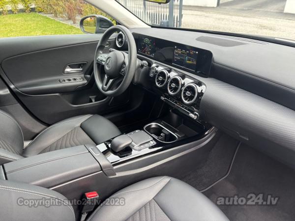Black Mercedes-Benz A-Class 2023 in Parnu, with an engine capacity of 2.00 L and mileage of 108 thousand km for 19990 €, photo 8 on AUTOMOTO.COM.LV