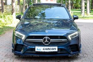 Blue Mercedes-Benz A-Class 2019 in Tallinn, with an engine capacity of 2.00 L and mileage of 111 thousand km for 32130 €, photo 3 on AUTOMOTO.COM.LV