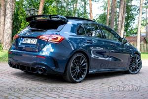 Blue Mercedes-Benz A-Class 2019 in Tallinn, with an engine capacity of 2.00 L and mileage of 111 thousand km for 32130 €, photo 7 on AUTOMOTO.COM.LV