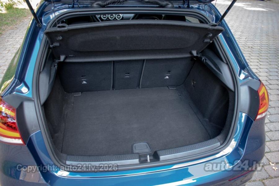 Blue Mercedes-Benz A-Class 2019 in Tallinn, with an engine capacity of 2.00 L and mileage of 111 thousand km for 32130 €, photo 9 on AUTOMOTO.COM.LV