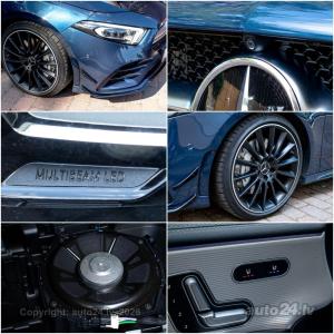 Blue Mercedes-Benz A-Class 2019 in Tallinn, with an engine capacity of 2.00 L and mileage of 111 thousand km for 32130 €, photo 23 on AUTOMOTO.COM.LV
