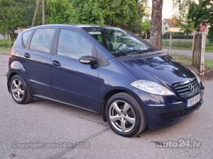 Zils Mercedes-Benz A-Class 2006 Tartu, ar dzinēja tilpumu 1.50 L un nobraukumu 244 tūkst. km par 2250 €, foto  vietnē AUTOMOTO.COM.LV