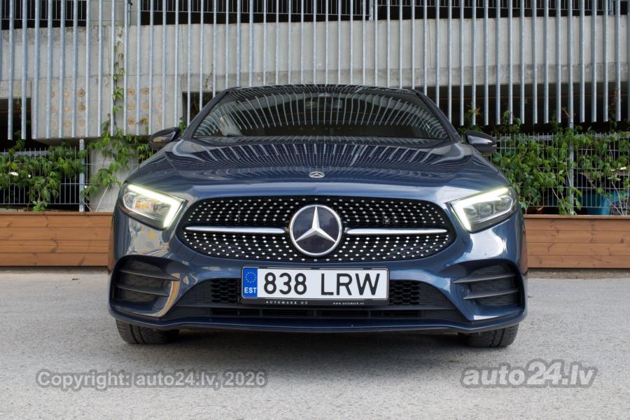 Zils Mercedes-Benz A-Class 2022 Tallina, ar dzinēja tilpumu 1.30 L un nobraukumu 149 tūkst. km par 24499 €, foto 3 vietnē AUTOMOTO.COM.LV