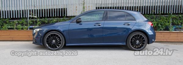 Blue Mercedes-Benz A-Class 2022 in Tallinn, with an engine capacity of 1.30 L and mileage of 149 thousand km for 24499 €, photo 6 on AUTOMOTO.COM.LV