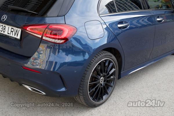 Blue Mercedes-Benz A-Class 2022 in Tallinn, with an engine capacity of 1.30 L and mileage of 149 thousand km for 24499 €, photo 9 on AUTOMOTO.COM.LV