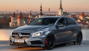Pelēks Mercedes-Benz A-Class 2013 Tallina, ar dzinēja tilpumu 2.00 L un nobraukumu 166 tūkst. km par 17999 €, foto  vietnē AUTOMOTO.COM.LV