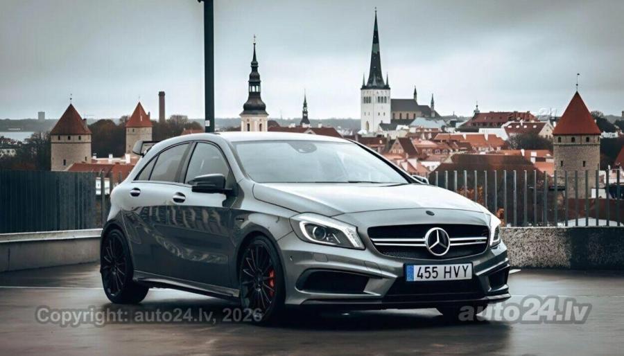 Grey Mercedes-Benz A-Class 2013 in Tallinn, with an engine capacity of 2.00 L and mileage of 166 thousand km for 17999 €, photo 2 on AUTOMOTO.COM.LV