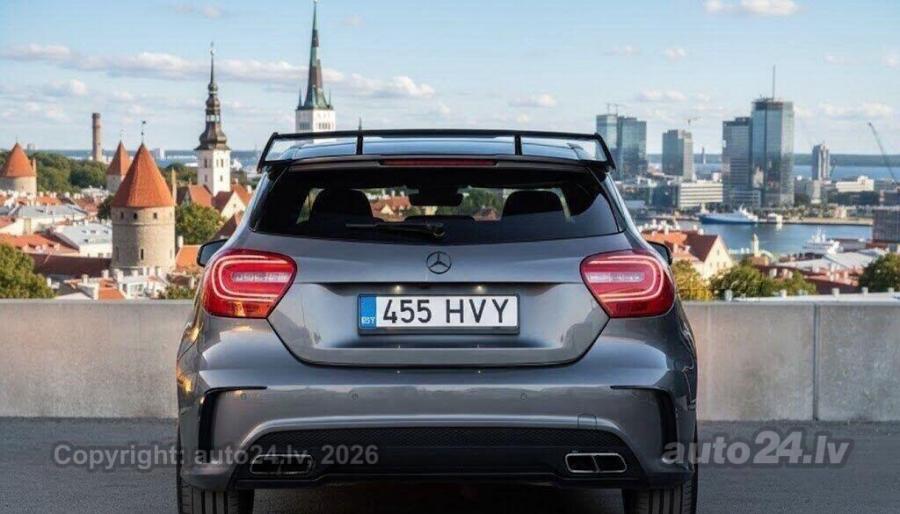 Grey Mercedes-Benz A-Class 2013 in Tallinn, with an engine capacity of 2.00 L and mileage of 166 thousand km for 17999 €, photo 3 on AUTOMOTO.COM.LV