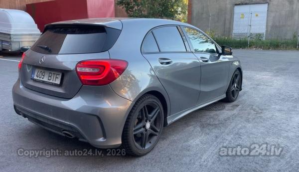 Grey Mercedes-Benz A-Class 2014 in Tallinn, with an engine capacity of 1.80 L and mileage of 191 thousand km for 11900 €, photo 2 on AUTOMOTO.COM.LV