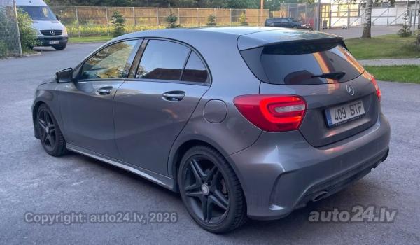 Grey Mercedes-Benz A-Class 2014 in Tallinn, with an engine capacity of 1.80 L and mileage of 191 thousand km for 11900 €, photo 3 on AUTOMOTO.COM.LV