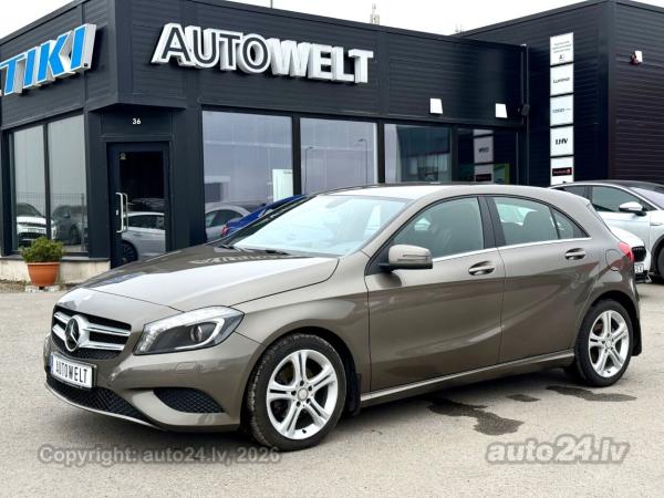 Pelēks Mercedes-Benz A-Class 2014 Tallina, ar dzinēja tilpumu 1.60 L un nobraukumu 142 tūkst. km par 10990 €, foto 1 vietnē AUTOMOTO.COM.LV