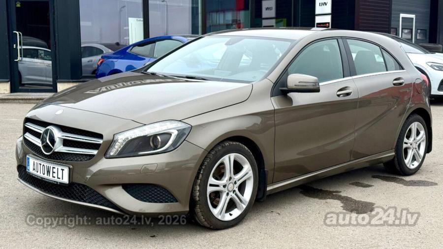 Pelēks Mercedes-Benz A-Class 2014 Tallina, ar dzinēja tilpumu 1.60 L un nobraukumu 142 tūkst. km par 10990 €, foto 4 vietnē AUTOMOTO.COM.LV