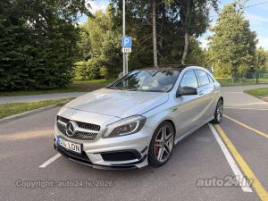 Pelēks Mercedes-Benz A-Class 2014 Tallina, ar dzinēja tilpumu 2.00 L un nobraukumu 181 tūkst. km par 19600 €, foto  vietnē AUTOMOTO.COM.LV