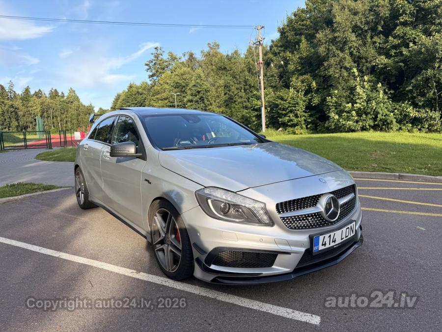 Pelēks Mercedes-Benz A-Class 2014 Tallina, ar dzinēja tilpumu 2.00 L un nobraukumu 181 tūkst. km par 19600 €, foto 3 vietnē AUTOMOTO.COM.LV