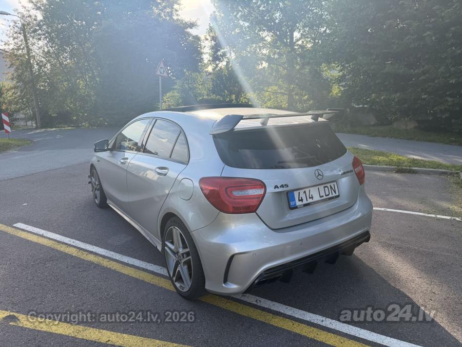 Pelēks Mercedes-Benz A-Class 2014 Tallina, ar dzinēja tilpumu 2.00 L un nobraukumu 181 tūkst. km par 19600 €, foto 5 vietnē AUTOMOTO.COM.LV