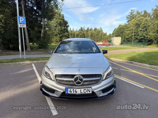 Pelēks Mercedes-Benz A-Class 2014 Tallina, ar dzinēja tilpumu 2.00 L un nobraukumu 181 tūkst. km par 19600 €, foto 5 vietnē AUTOMOTO.COM.LV