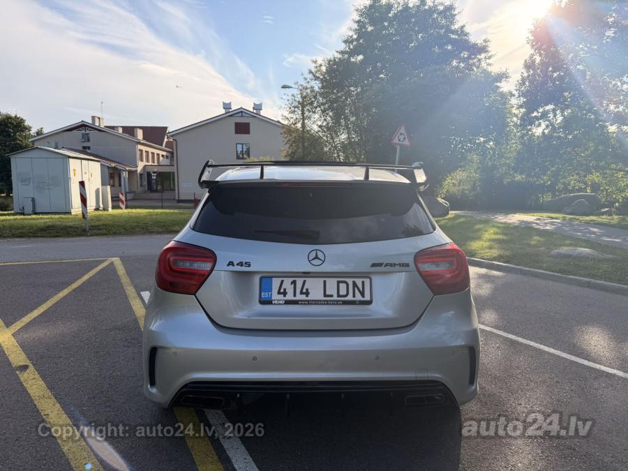 Pelēks Mercedes-Benz A-Class 2014 Tallina, ar dzinēja tilpumu 2.00 L un nobraukumu 181 tūkst. km par 19600 €, foto 7 vietnē AUTOMOTO.COM.LV