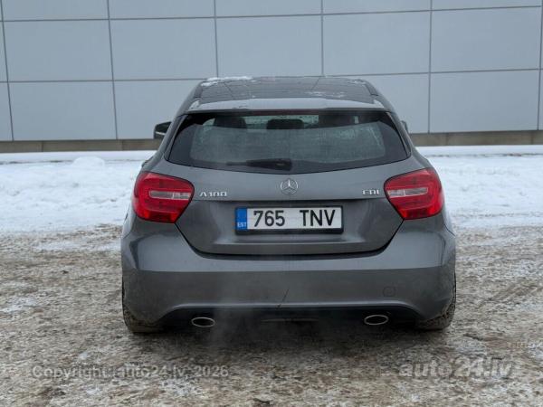 Grey Mercedes-Benz A-Class 2015 in Tartu, with an engine capacity of 1.50 L and mileage of 190 thousand km for 3900 €, photo 5 on AUTOMOTO.COM.LV