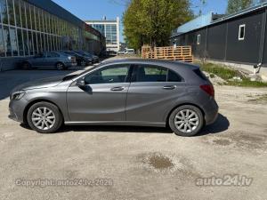 Grey Mercedes-Benz A-Class 2016 in Tallinn, with an engine capacity of 1.50 L and mileage of 106 thousand km for 13800 €, photo  on AUTOMOTO.COM.LV
