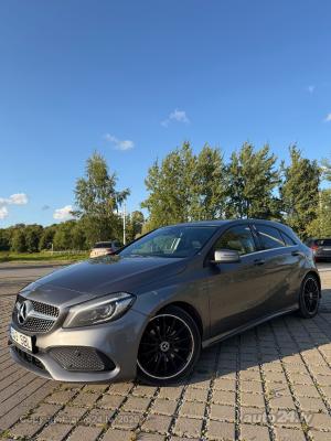 Grey Mercedes-Benz A-Class 2018 in Tartu, with an engine capacity of 2.10 L and mileage of 280 thousand km for 12800 €, photo 4 on AUTOMOTO.COM.LV