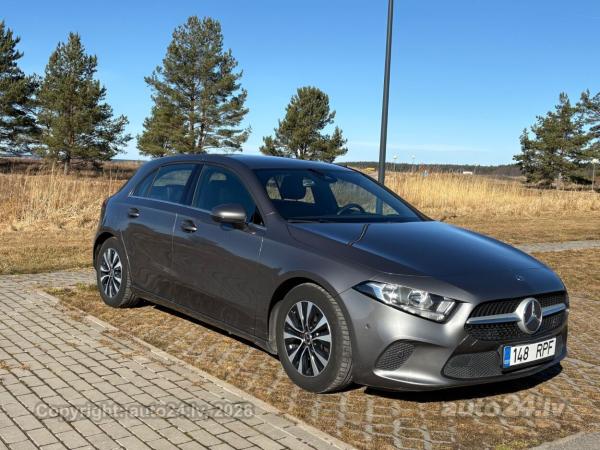 Grey Mercedes-Benz A-Class 2019 in Tallinn, with an engine capacity of 1.50 L and mileage of 194 thousand km for 17500 €, photo 1 on AUTOMOTO.COM.LV