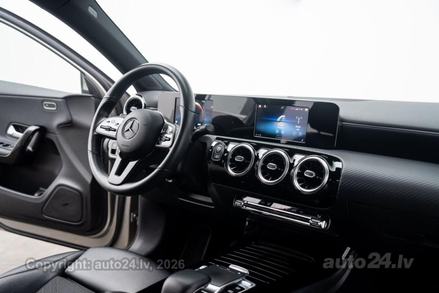 Grey Mercedes-Benz A-Class 2019 in Tallinn, with an engine capacity of 1.50 L and mileage of 105 thousand km for 17899 €, photo 12 on AUTOMOTO.COM.LV