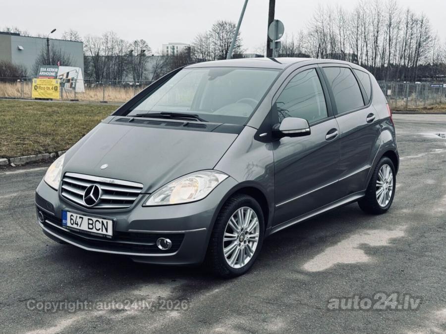 Grey Mercedes-Benz A-Class 2010 in Tallinn, with an engine capacity of 1.50 L and mileage of 158 thousand km for 4200 €, photo 6 on AUTOMOTO.COM.LV