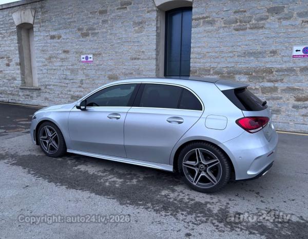 Grey Mercedes-Benz A-Class 2020 in Tallinn, with an engine capacity of 1.30 L and mileage of 83 thousand km for 22800 €, photo 3 on AUTOMOTO.COM.LV