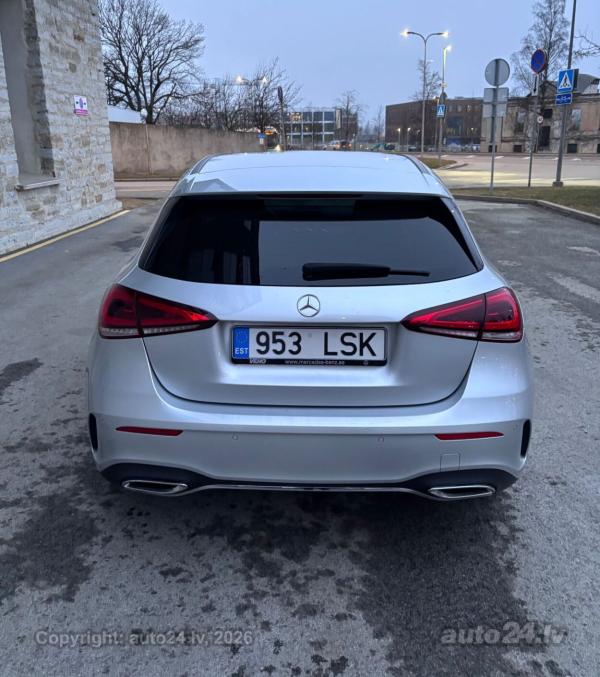 Grey Mercedes-Benz A-Class 2020 in Tallinn, with an engine capacity of 1.30 L and mileage of 83 thousand km for 22800 €, photo 6 on AUTOMOTO.COM.LV