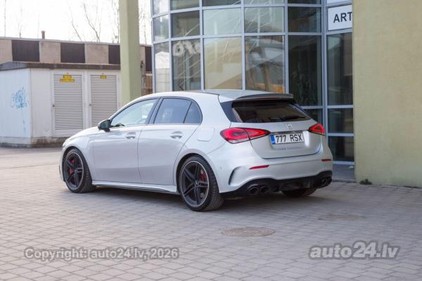 Grey Mercedes-Benz A-Class 2020 in Tallinn, with an engine capacity of 2.00 L and mileage of 39 thousand km for 42990 €, photo 7 on AUTOMOTO.COM.LV