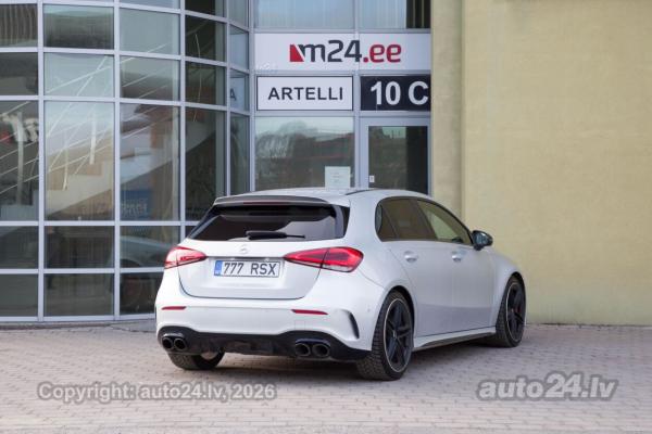 Grey Mercedes-Benz A-Class 2020 in Tallinn, with an engine capacity of 2.00 L and mileage of 39 thousand km for 42990 €, photo 8 on AUTOMOTO.COM.LV