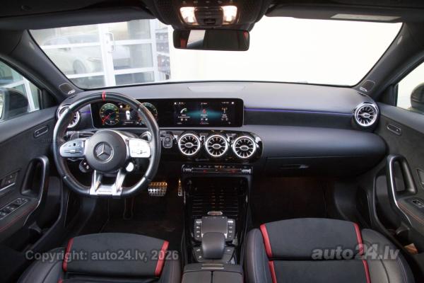 Grey Mercedes-Benz A-Class 2020 in Tallinn, with an engine capacity of 2.00 L and mileage of 39 thousand km for 42990 €, photo 9 on AUTOMOTO.COM.LV