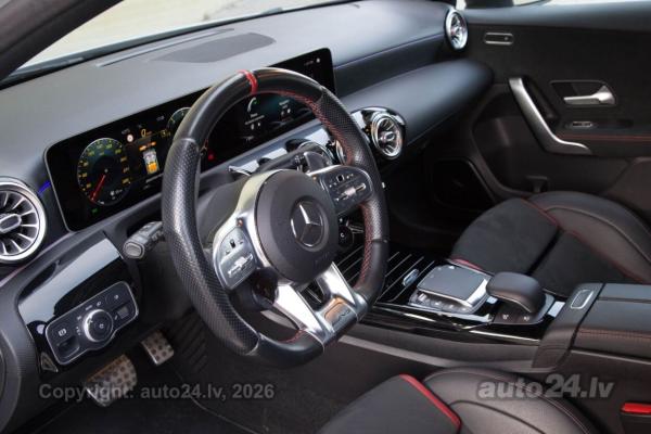 Grey Mercedes-Benz A-Class 2020 in Tallinn, with an engine capacity of 2.00 L and mileage of 39 thousand km for 42990 €, photo 10 on AUTOMOTO.COM.LV