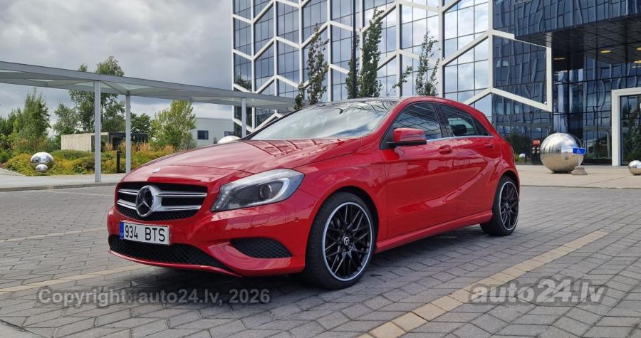 Sarkans Mercedes-Benz A-Class 2012 Tallina, ar dzinēja tilpumu 1.60 L un nobraukumu 155 tūkst. km par 10200 €, foto 1 vietnē AUTOMOTO.COM.LV