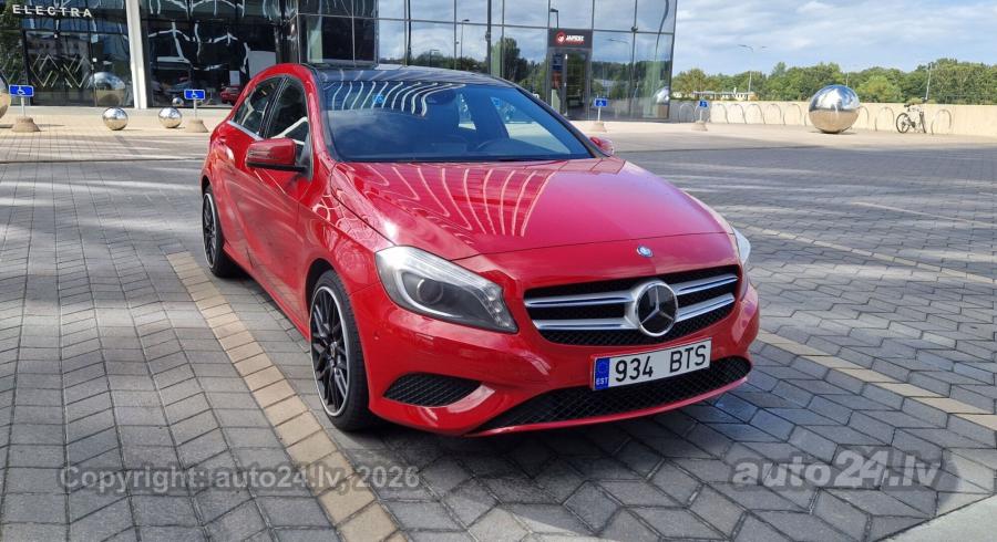Sarkans Mercedes-Benz A-Class 2012 Tallina, ar dzinēja tilpumu 1.60 L un nobraukumu 155 tūkst. km par 10200 €, foto 4 vietnē AUTOMOTO.COM.LV