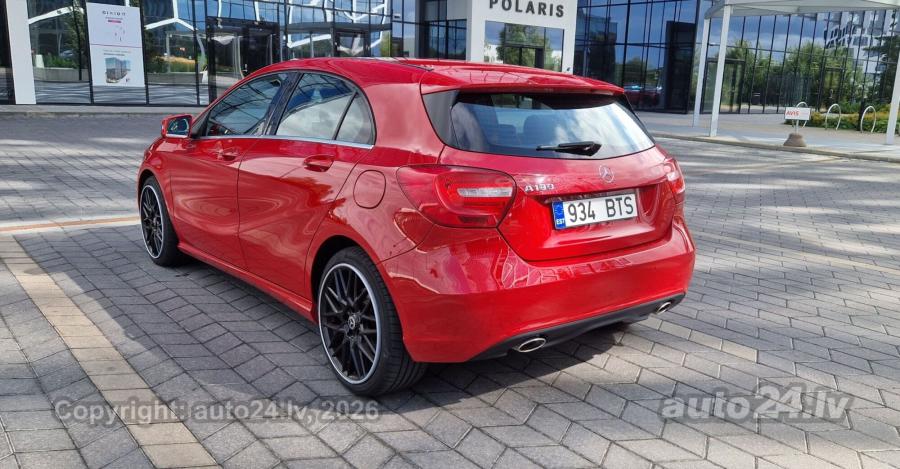 Sarkans Mercedes-Benz A-Class 2012 Tallina, ar dzinēja tilpumu 1.60 L un nobraukumu 155 tūkst. km par 10200 €, foto 7 vietnē AUTOMOTO.COM.LV