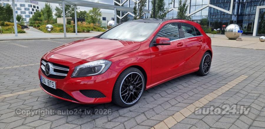 Sarkans Mercedes-Benz A-Class 2012 Tallina, ar dzinēja tilpumu 1.60 L un nobraukumu 155 tūkst. km par 10200 €, foto 9 vietnē AUTOMOTO.COM.LV