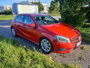 Red Mercedes-Benz A-Class 2012 in Tallinn, with an engine capacity of 1.80 L and mileage of 299 thousand km for 6776 €, photo  on AUTOMOTO.COM.LV