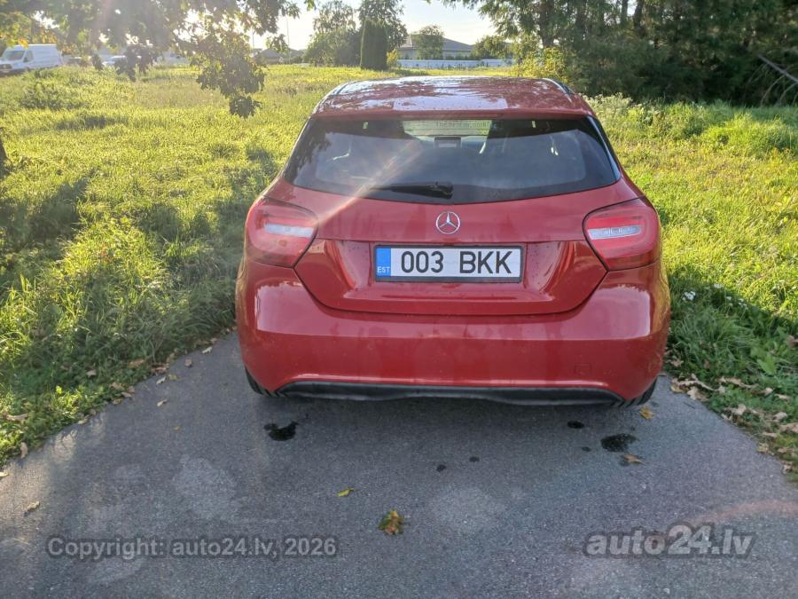 Red Mercedes-Benz A-Class 2012 in Tallinn, with an engine capacity of 1.80 L and mileage of 299 thousand km for 6776 €, photo 7 on AUTOMOTO.COM.LV
